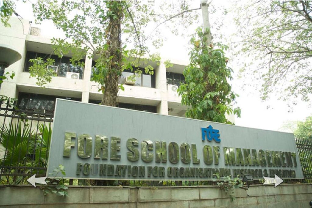 FORE Delhi Management Quota Direct Admission In FORE FSM 